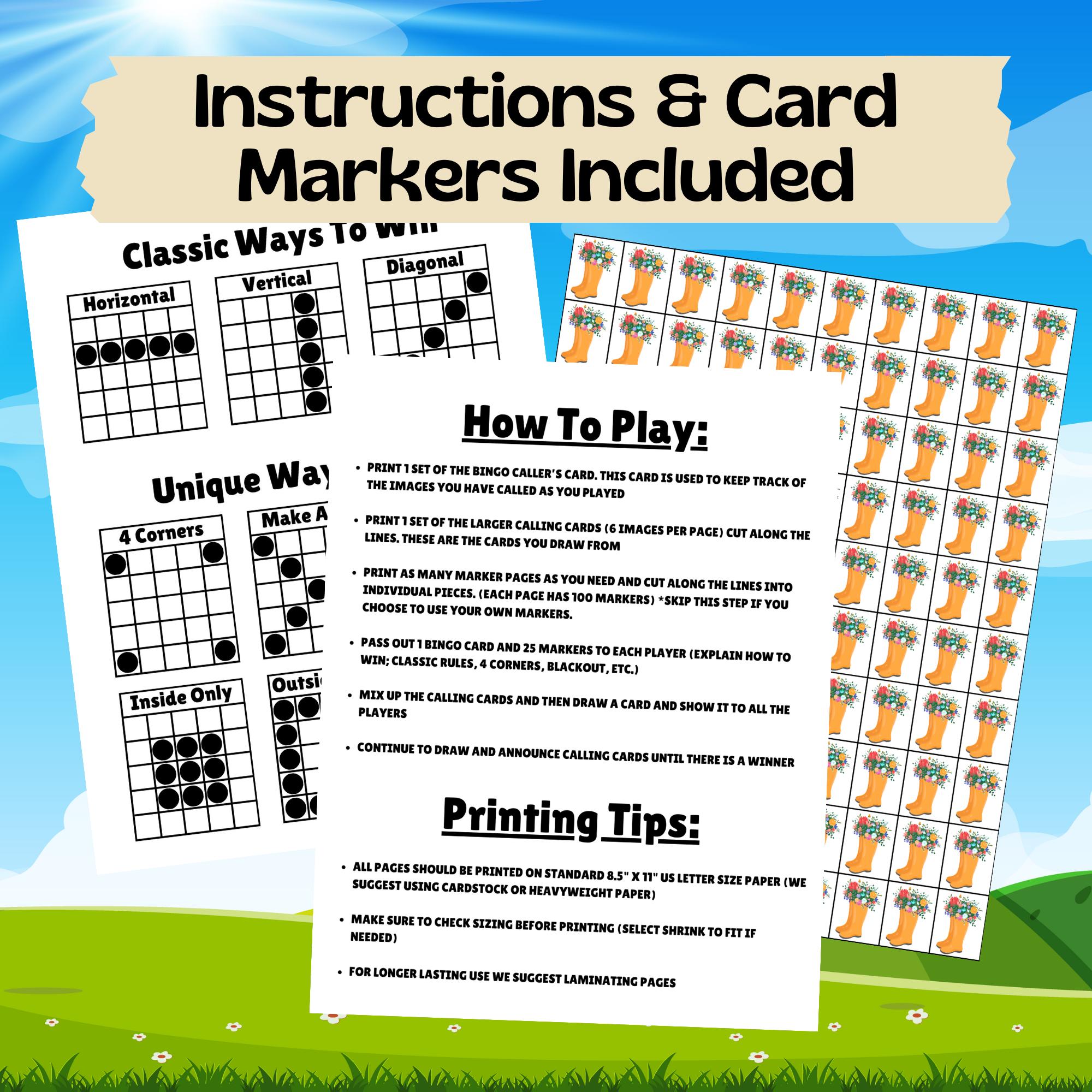 Spring Bingo Game, Spring Classroom Activity, Inclusive Spring Bingo ...