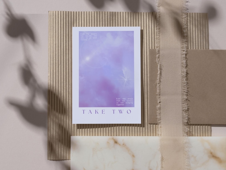 BTS Chapter Two Songs Wall Art Prints Bundle | Minimalist Lyric Posters ...