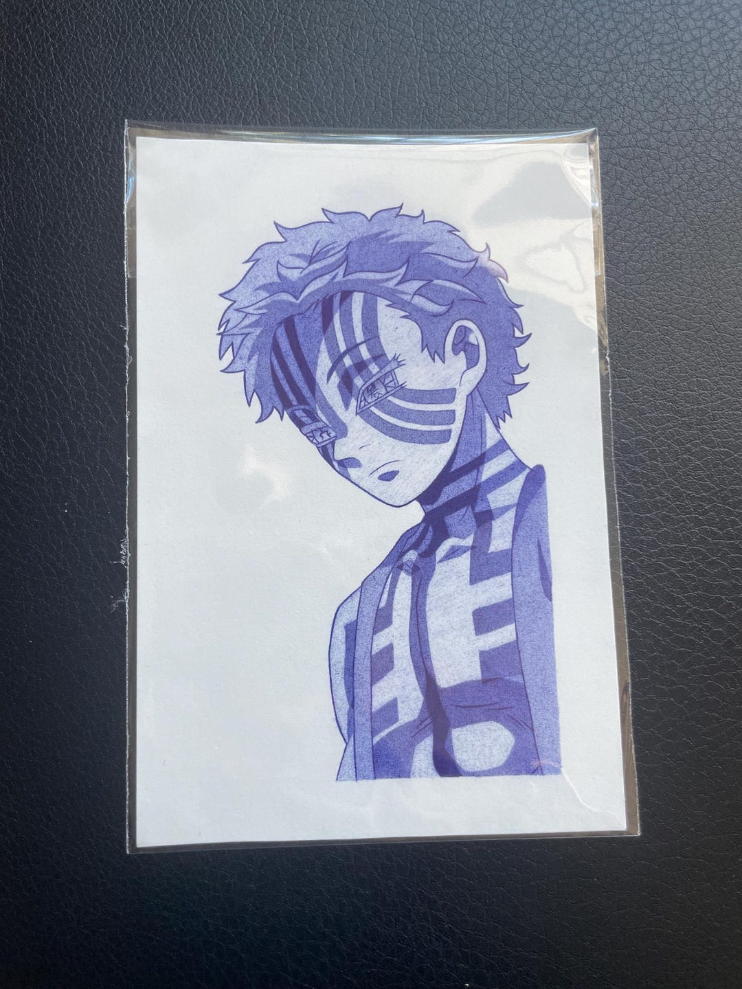 Akaza, Upper Moon 3, Demon Slayer, Pen Drawing - Etsy