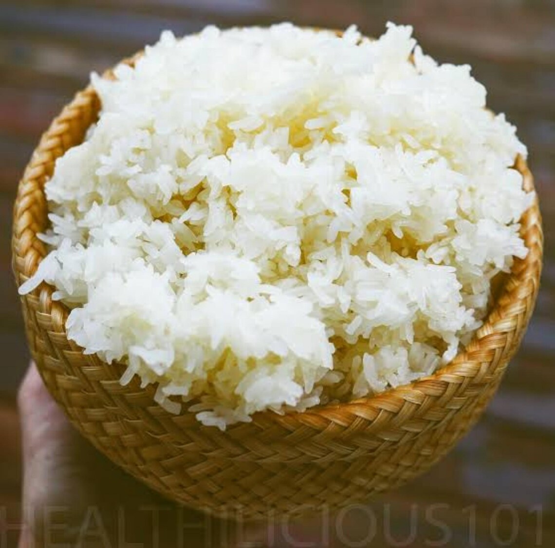Kratip Sticky Rice Container Traditional Thai Isan Craft 6-inch ...