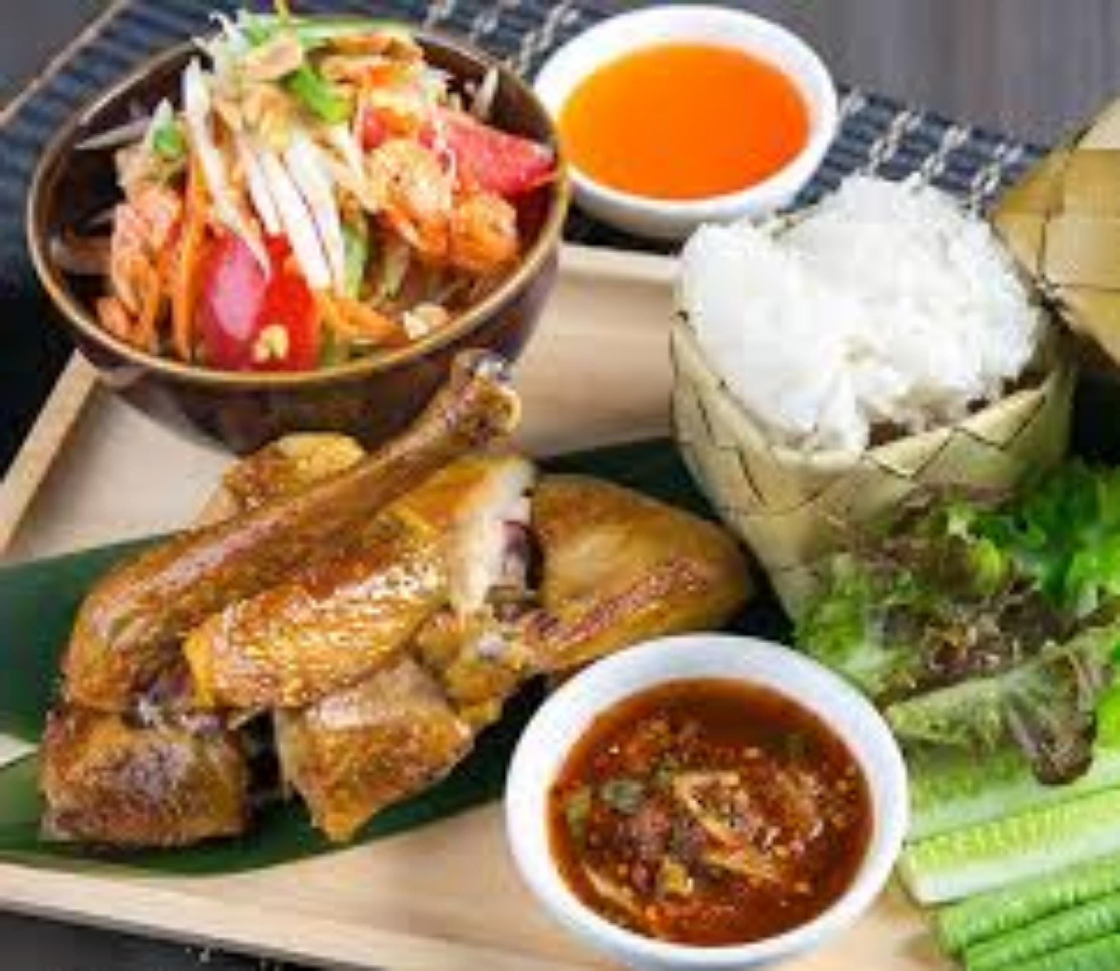 Kratip Sticky Rice Container Traditional Thai Isan Craft 6-inch ...