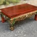 Thai Traditional Wooden Buddha Altar Table With Decorative Mosaic ...