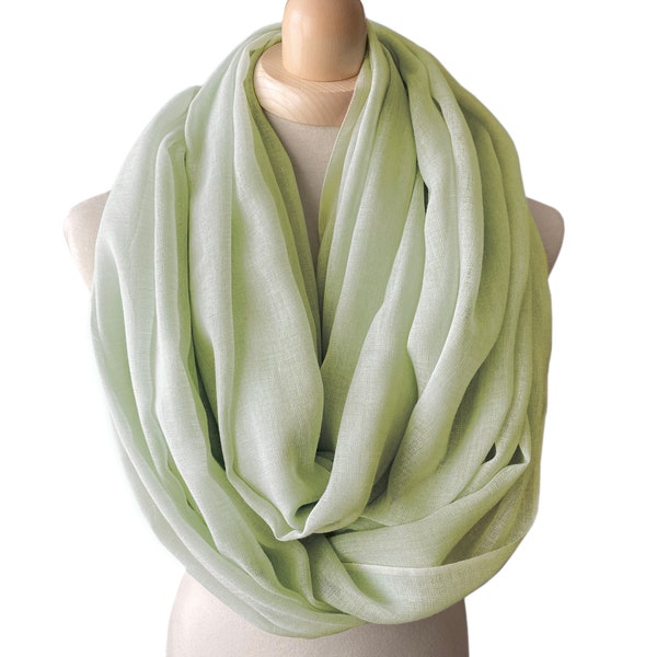 Scarf Mint Green - Etsy