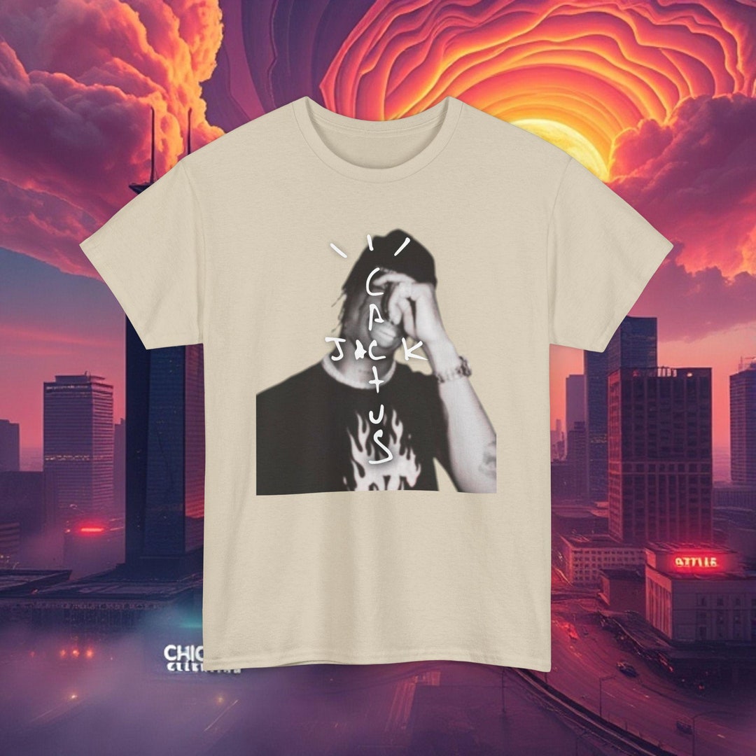 Cactus Jack Travis Scott Unisex Heavy Cotton Tee Free Shipping - Etsy