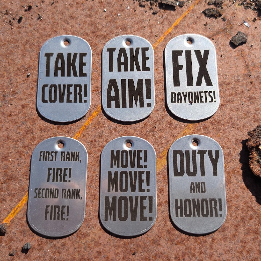 METAL Imperial Guard Order Tokens for 10th Edition ~ Voice of Command ...