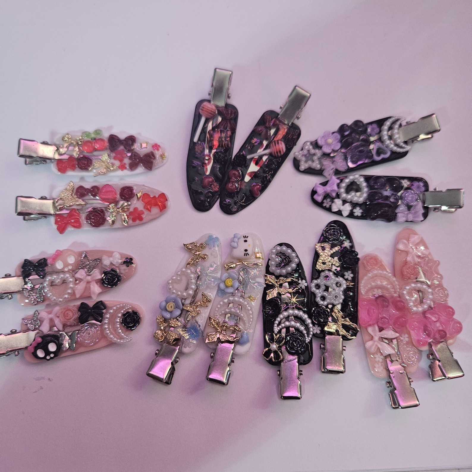 Custom Junk Hairclips - Etsy