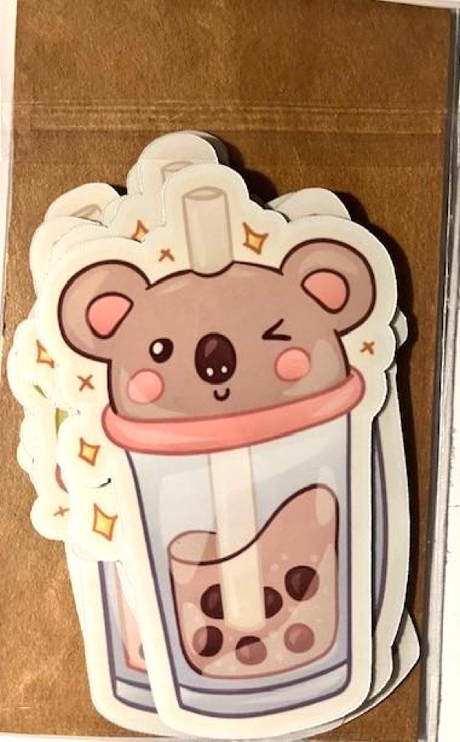 Set of 6 Cute Boba Tea Magnets 2.5 Inches for School Lockers, Fridge or ...