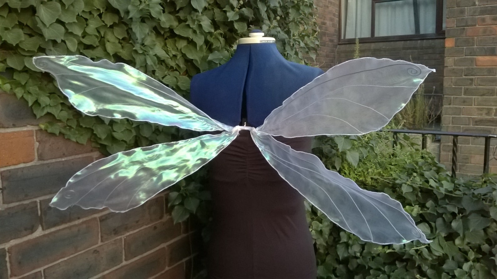 Fairy Wings Realistic Foldable Strapless Poseable White - Etsy