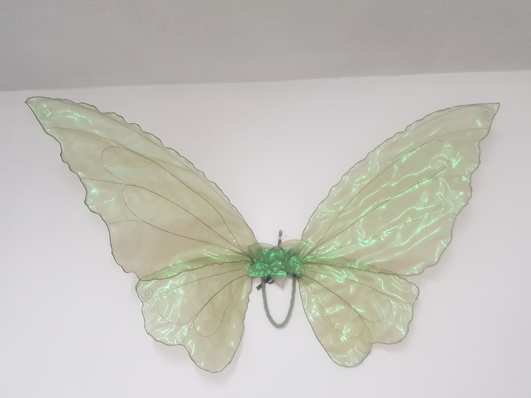 Large Adult Green Butterfly Fairy Wings, Iridescent - Etsy