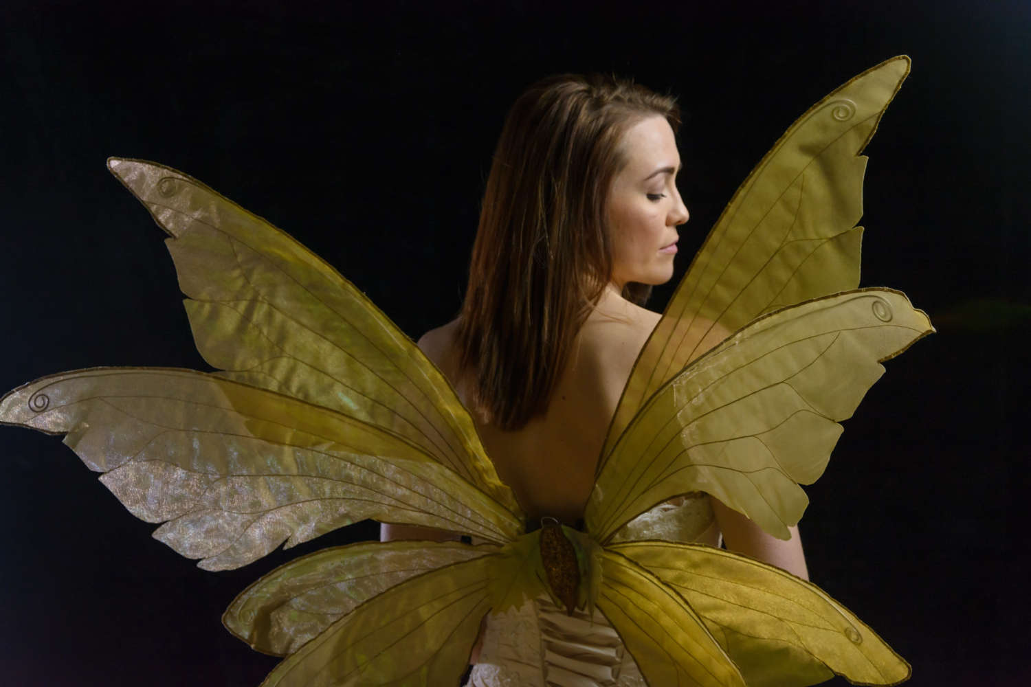 Beautiful Gold Iridescent Adult Pixie Wings. * - Etsy