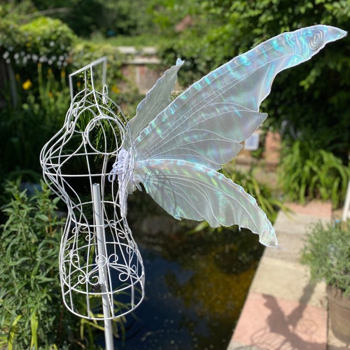 Bella Medium Fairy Wings White Fairy Wings Elf Wings Pixie - Etsy