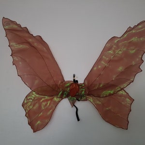 Fall/autumn Leaf Fairy Wings, Iridescent. - Etsy