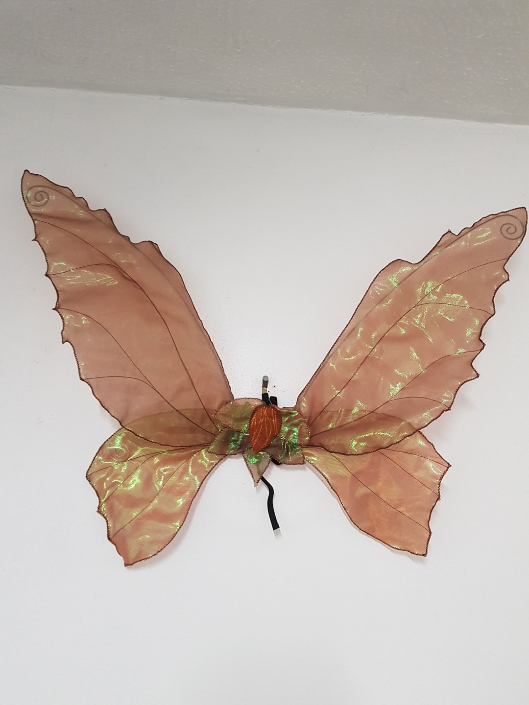 Fall/autumn Leaf Fairy Wings, Iridescent. - Etsy