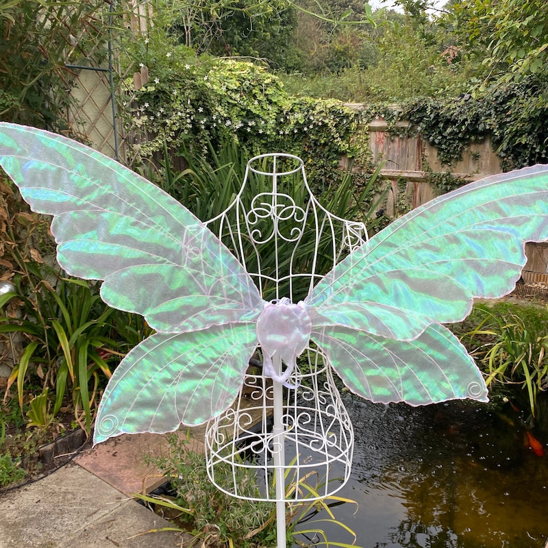 Iridescent Dress Fairy - Etsy