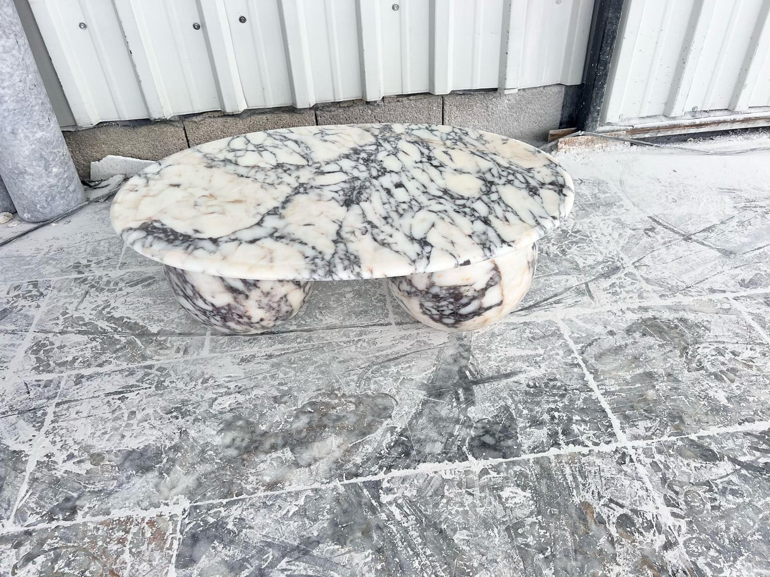 Calacatta Viola Stone Marble Coffee Table, Viola Marble End Table ...