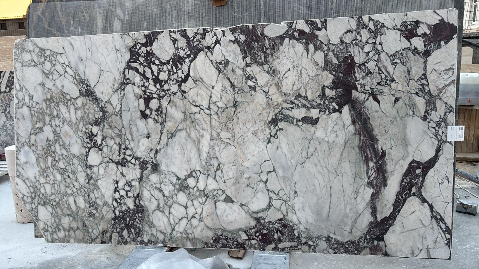 Italian Calacatta Viola Marble Living Room Dining Stone Custom Design ...