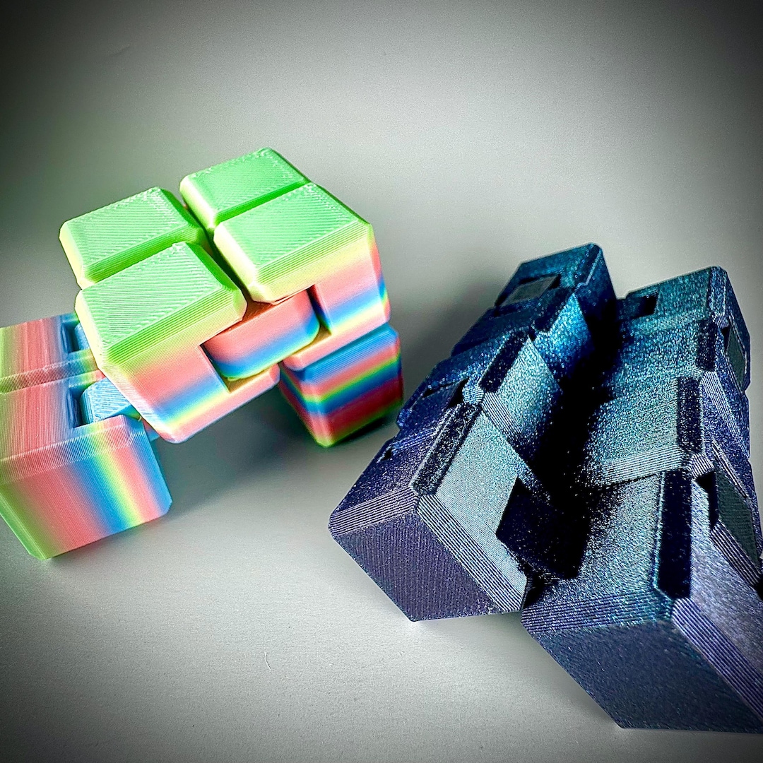 Infinity Cube Fidget Toy – Endless Folding Fun | 3d-printed & Portable ...