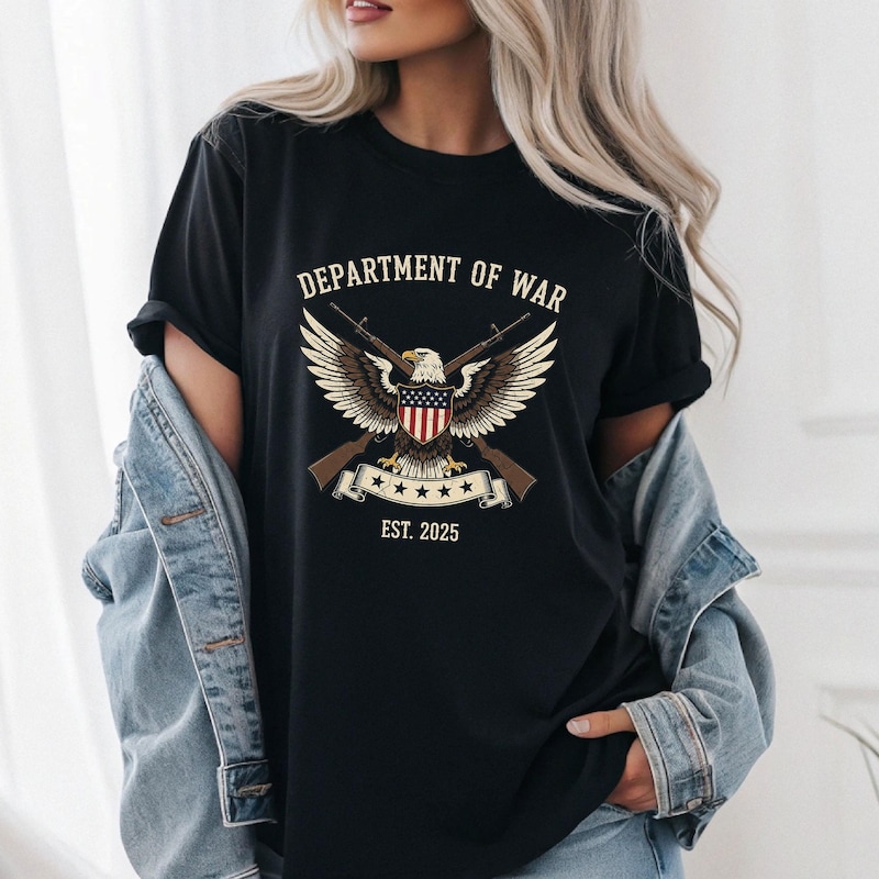 Department of War Tshirts - Etsy