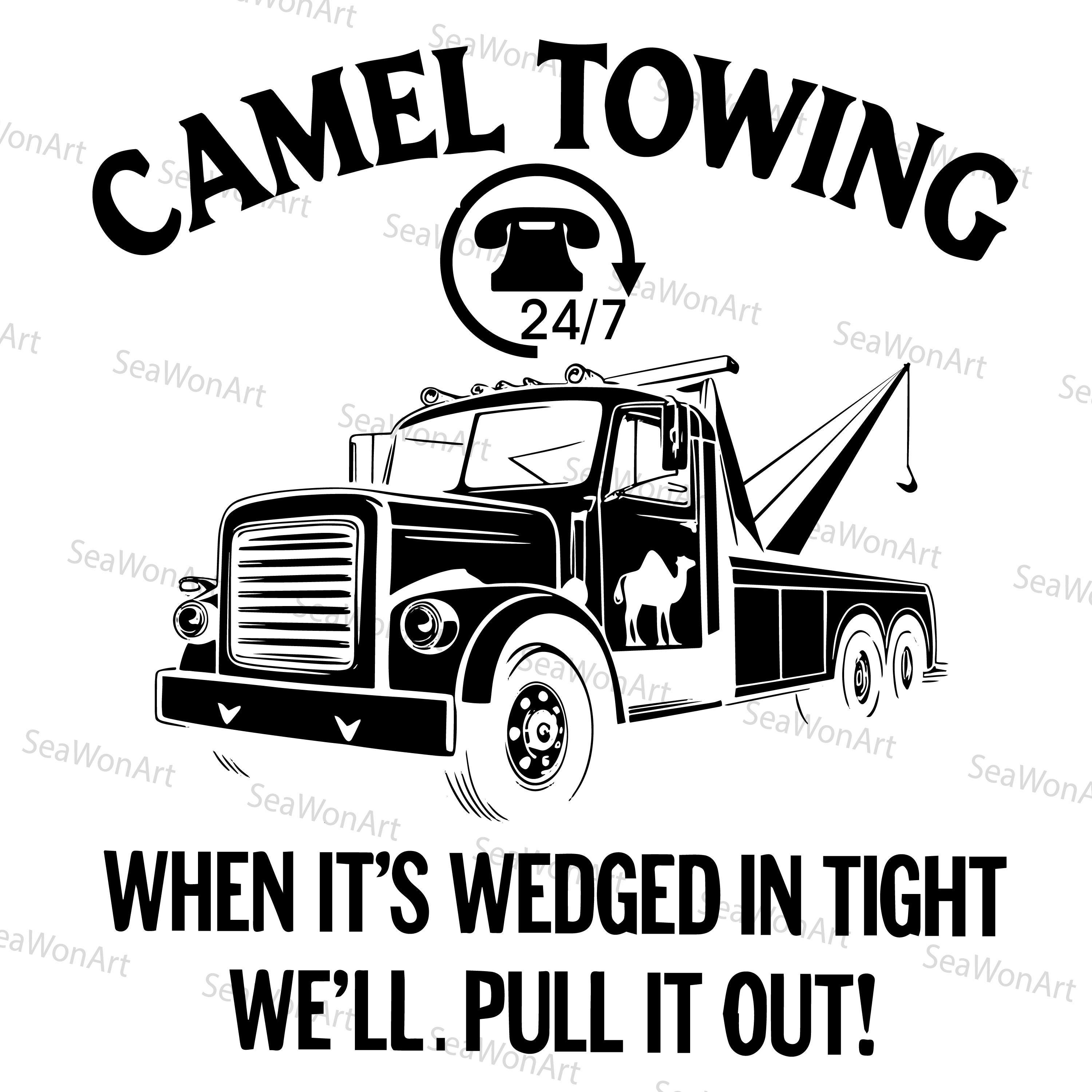 Camel Towing SVG: Funny Tow Truck Design (digital Download) - Etsy