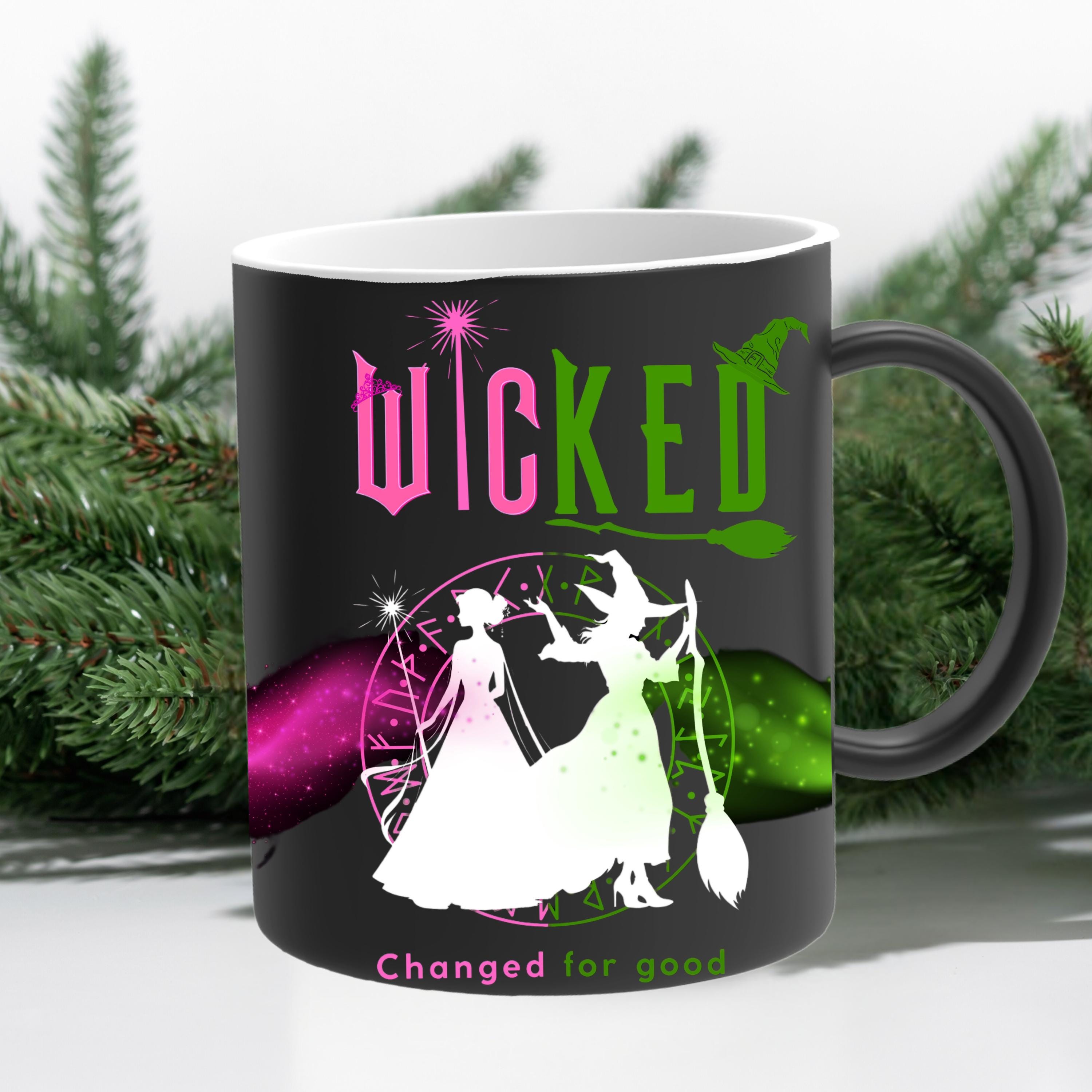 Wicked Changed for Good Mugs, Wicked Defy Gravity Mugs,color Changing ...