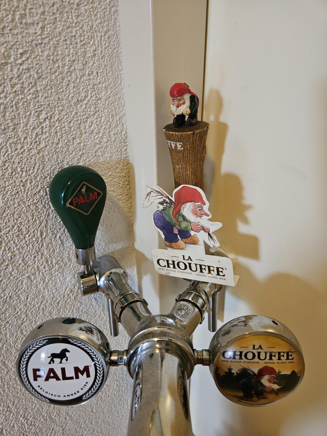 Double Beer Tap Palm & La Chouffe. - Etsy