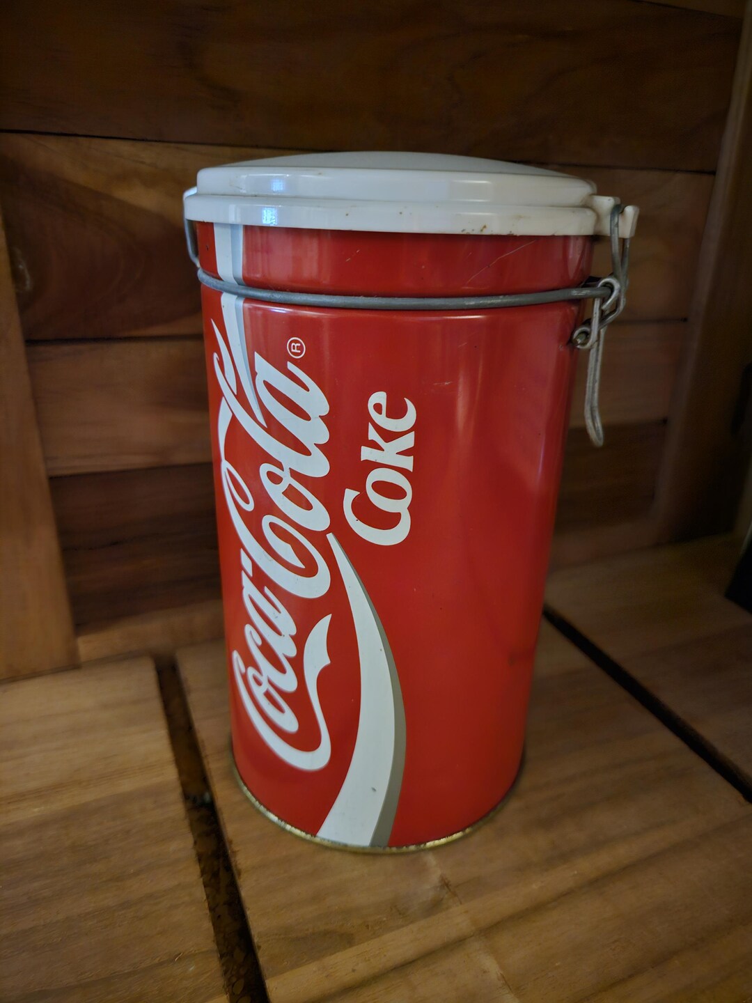 Vintage Coca Cola Biscuit Tin. - Etsy