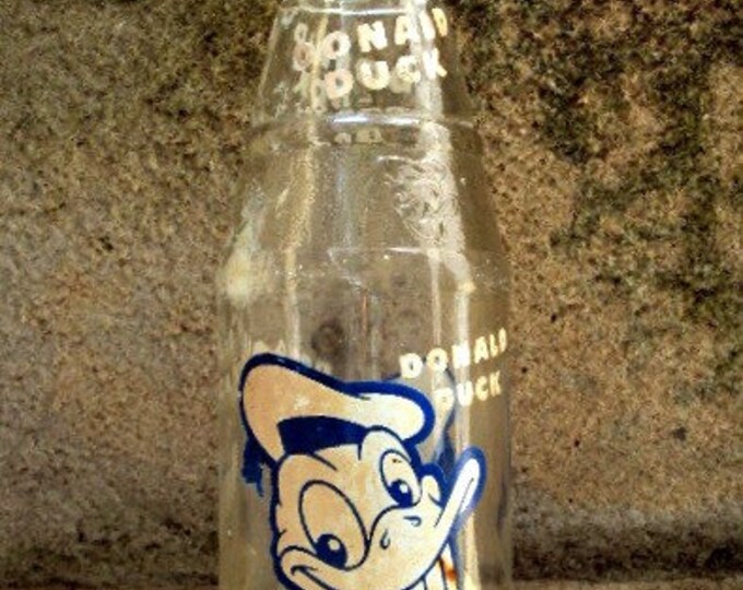 General Beverages Donald Duck Soda Bottle - Etsy