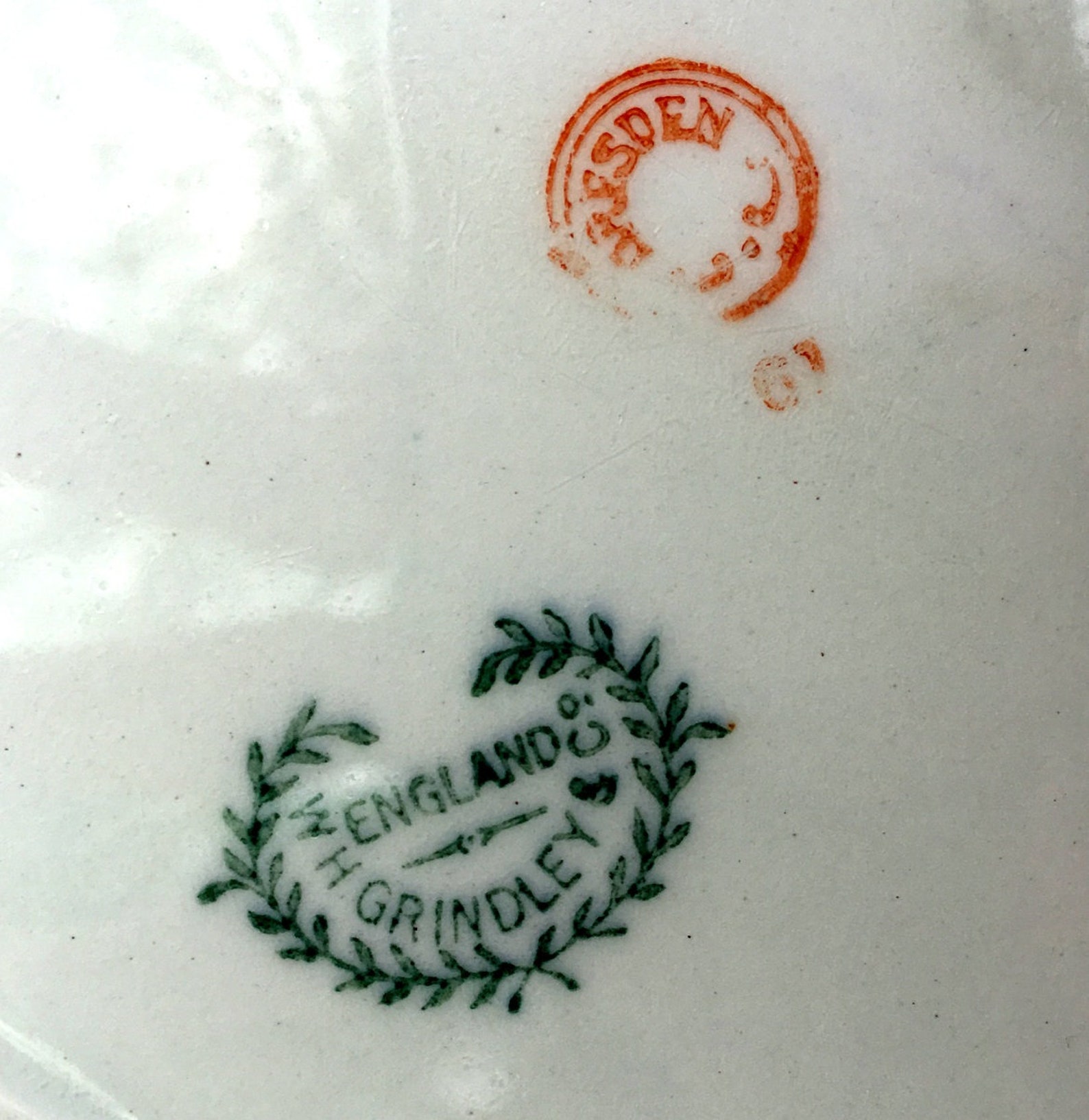 Antique W.H. Grindley England China Cr.1914 - Etsy