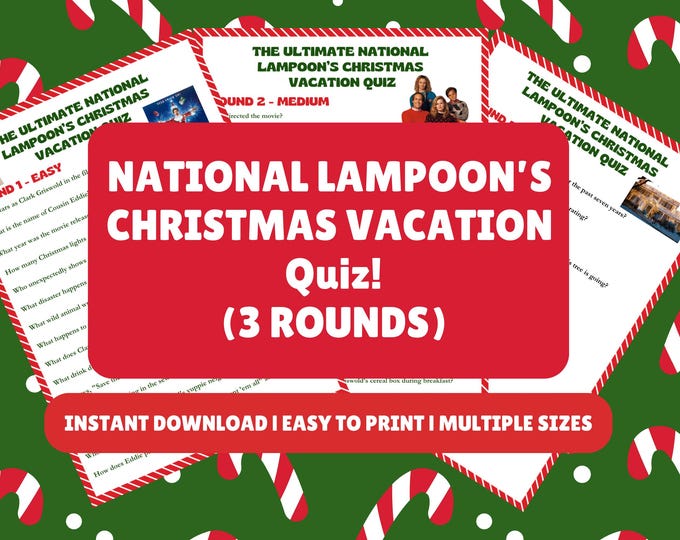 National Lampoon's Christmas Vacation Movie Trivia Quiz, Christmas ...