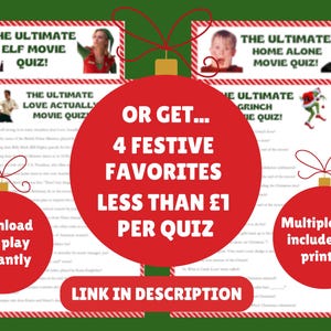 Home Alone Christmas Movie Trivia Quiz, Christmas Games, Christmas Quiz ...