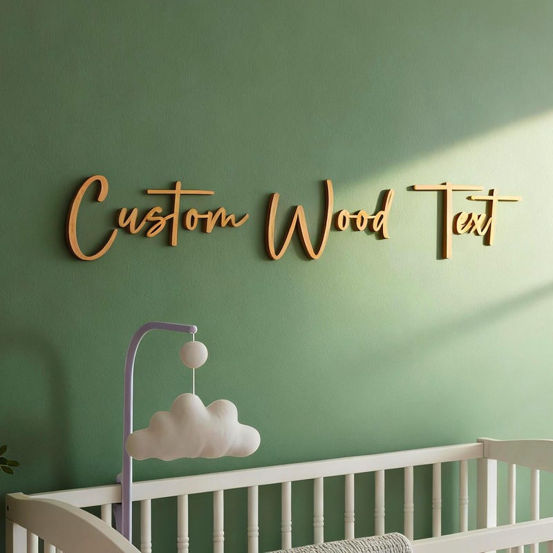 Handmade Letters Rustic - Etsy UK