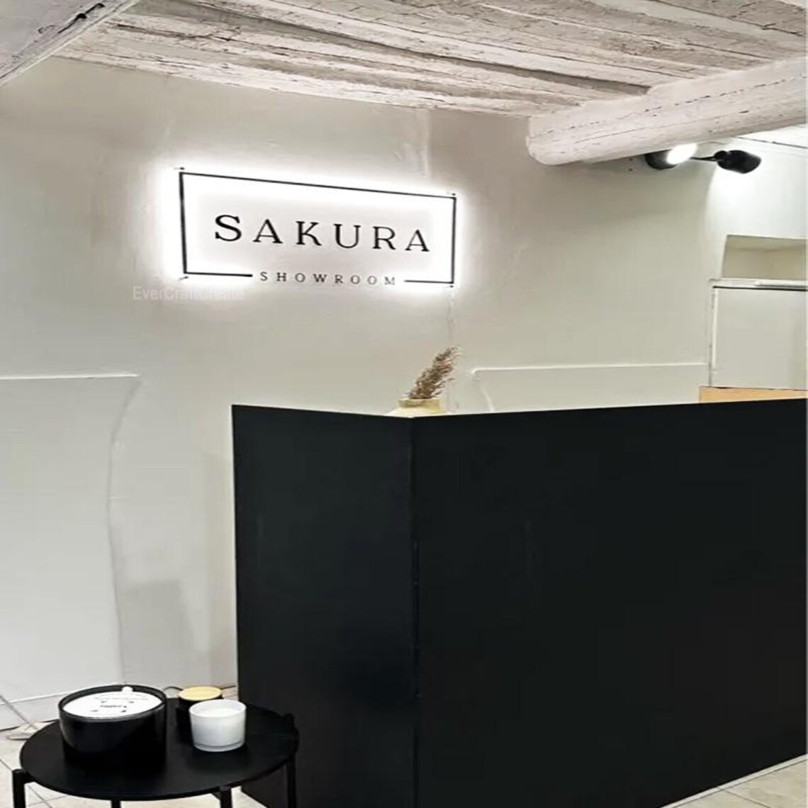 Custom Business Sign, Backlit LED Sign, Beauty Bar Sign, Custom Office ...