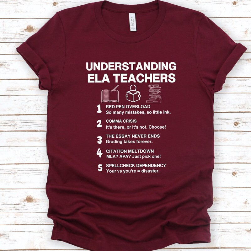 Ela Teacher Shirt - Etsy