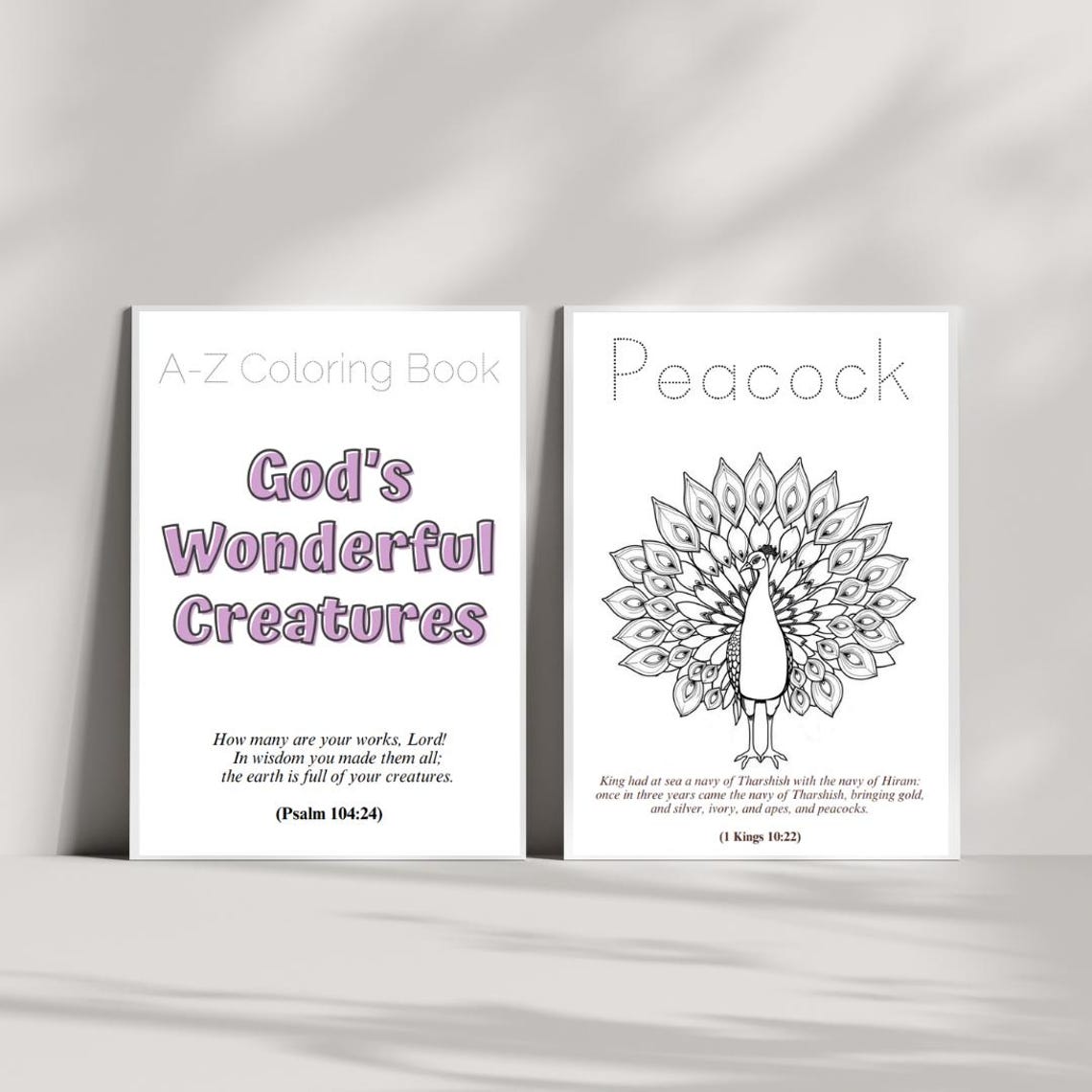 Christian Alphabet Coloring Pages | Bible ABC Printables | Sunday ...