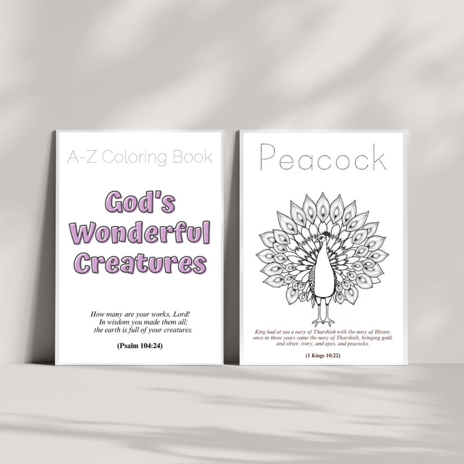 Christian Alphabet Coloring Pages | Bible ABC Printables | Sunday ...