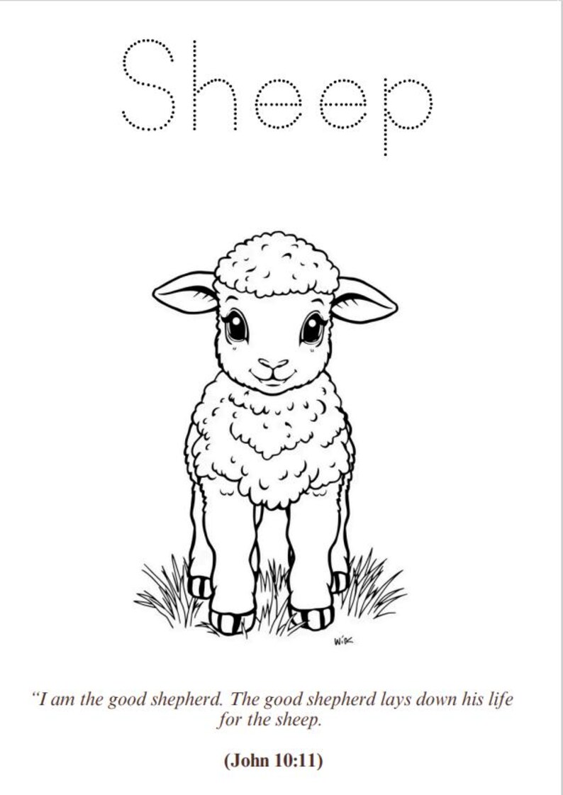 Christian Alphabet Coloring Pages | Bible ABC Printables | Sunday ...