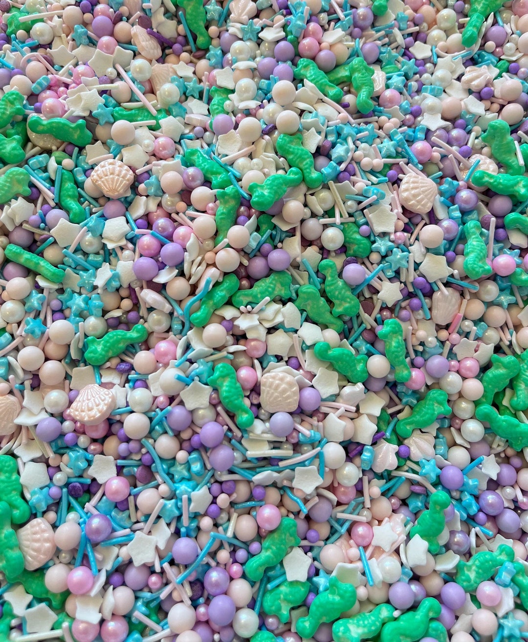 SHELL BELLE Sprinkle Mix | Under Sea Sprinkles | Ocean Cake Decor ...