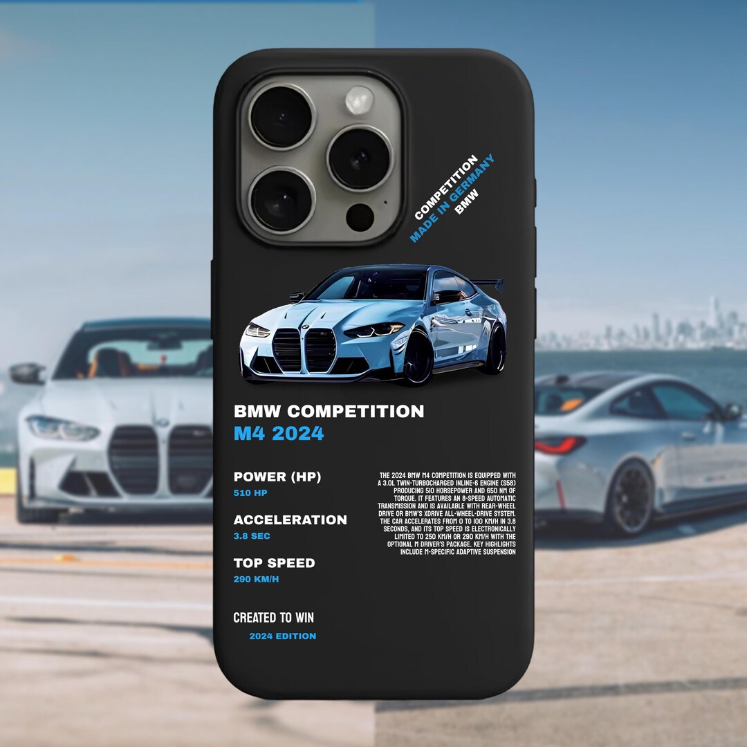 BMW M4 Competition Phone Case, Perfect Gift for Boyfriend, Girlfriend ...