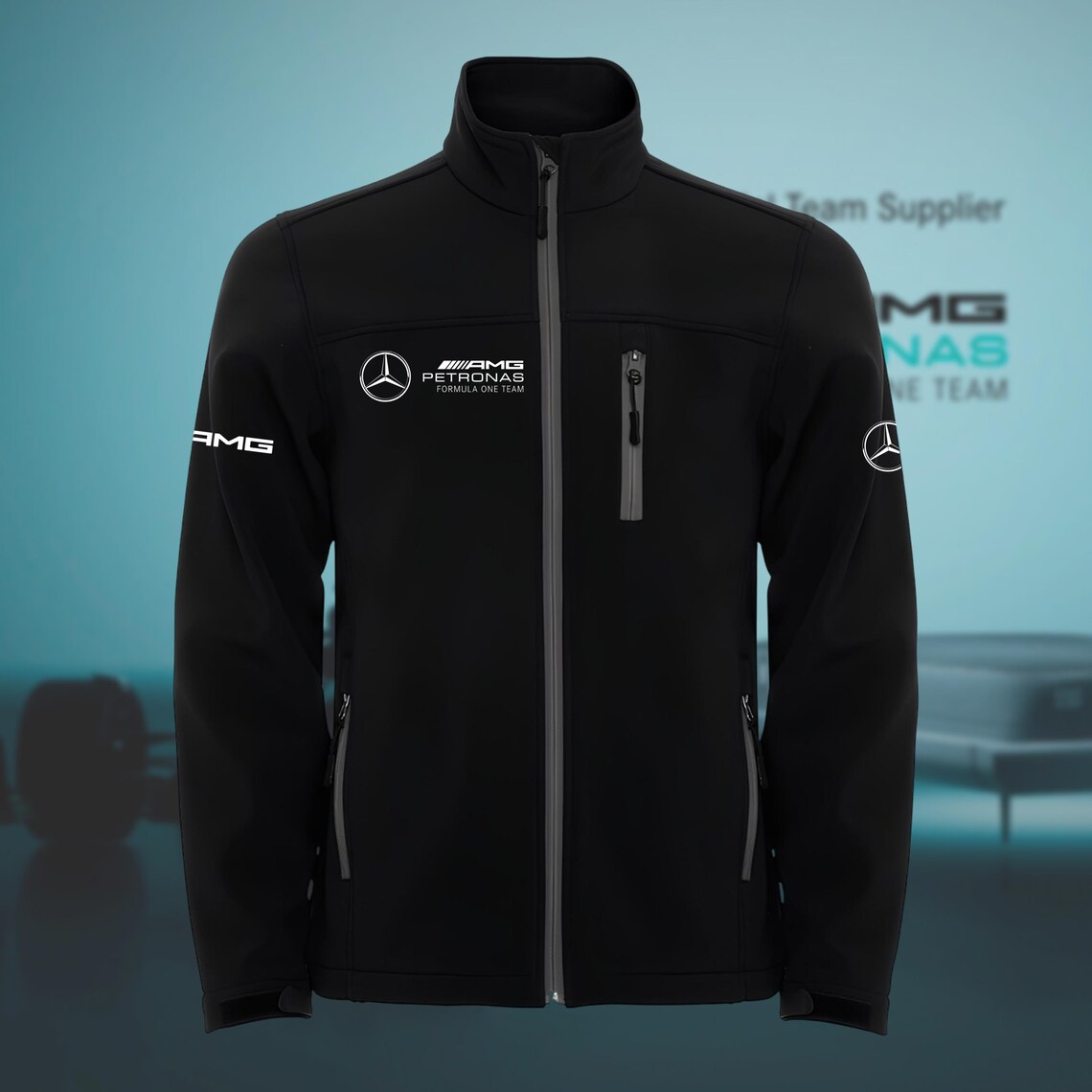 Mercedes-amg Petronas Formula 1 Team Unisex Jacket, Perfect Gift for ...