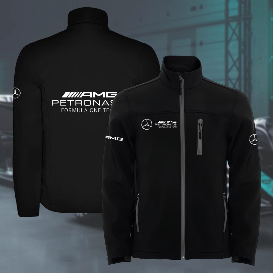 Mercedes-amg Petronas Formula 1 Team Unisex Jacket, Perfect Gift for ...