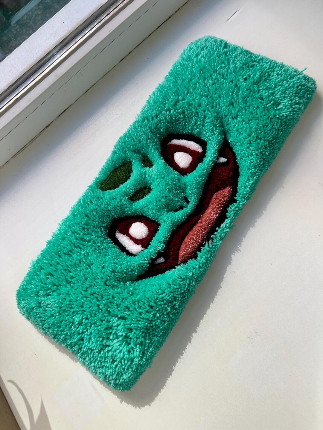 Custom Keyboard Rug With 3D Fluffy Wrist Rest | Tufted Desk Mat for ...