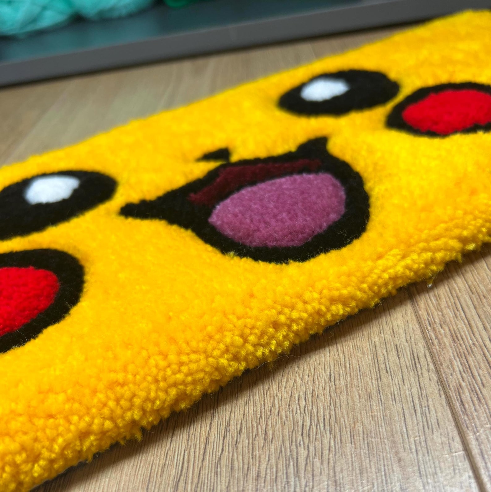 Handmade Anime Keyboard Rug & Wrist Rest, 90s Retro Gift - Etsy