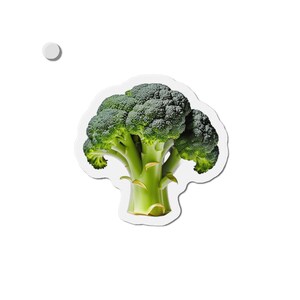 Nutritious Broccoli Die-cut Magnet - Etsy