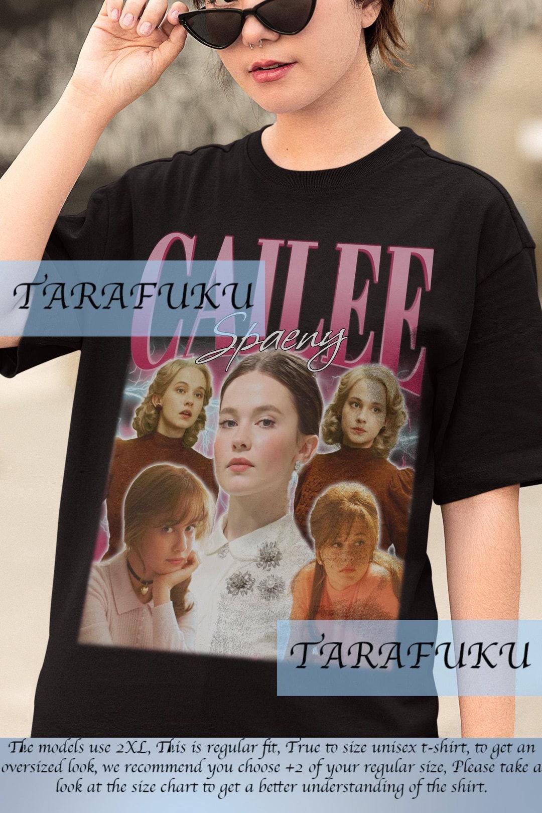 Cailee Spaeny Tshirt, Cailee Spaeny Shirt, Cailee Spaeny Retro Shirt ...