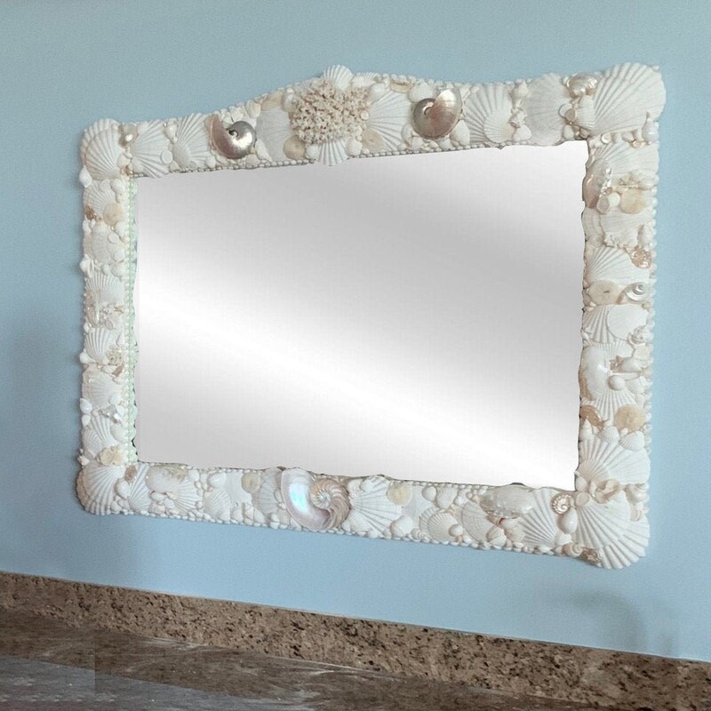 Seashell Mirror - Etsy