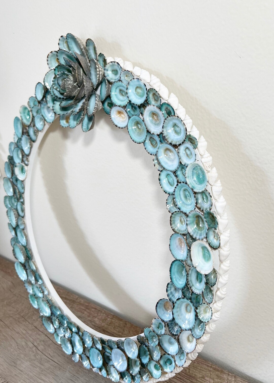 Seashell Wreath Limpet Shell Wreath Seashells, Sea Shell, Sea Shells ...
