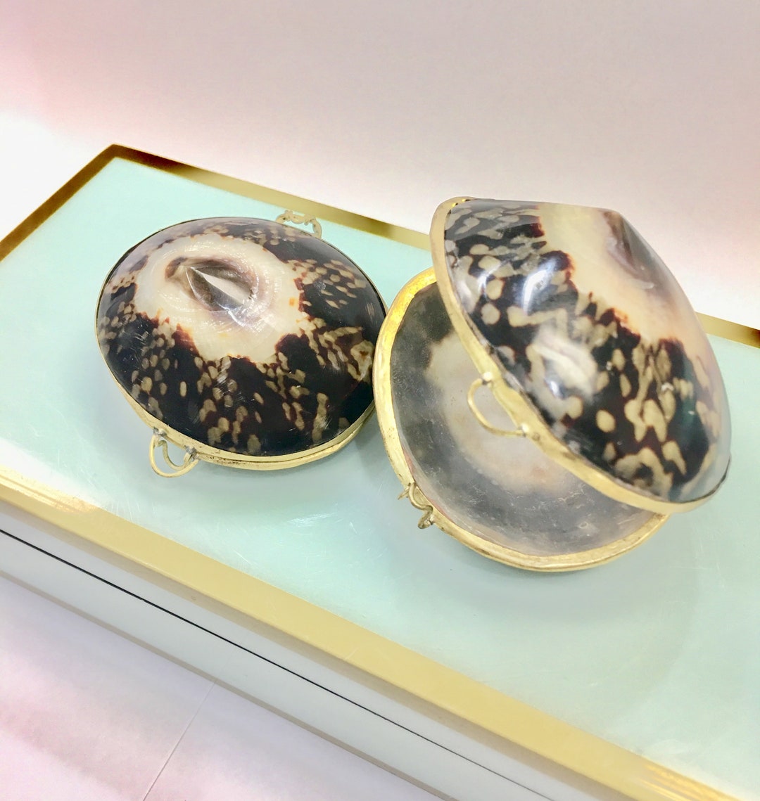 Shell Box - Seashell Ring Box, Beach Wedding, Pill Box, Jewelry Beach ...