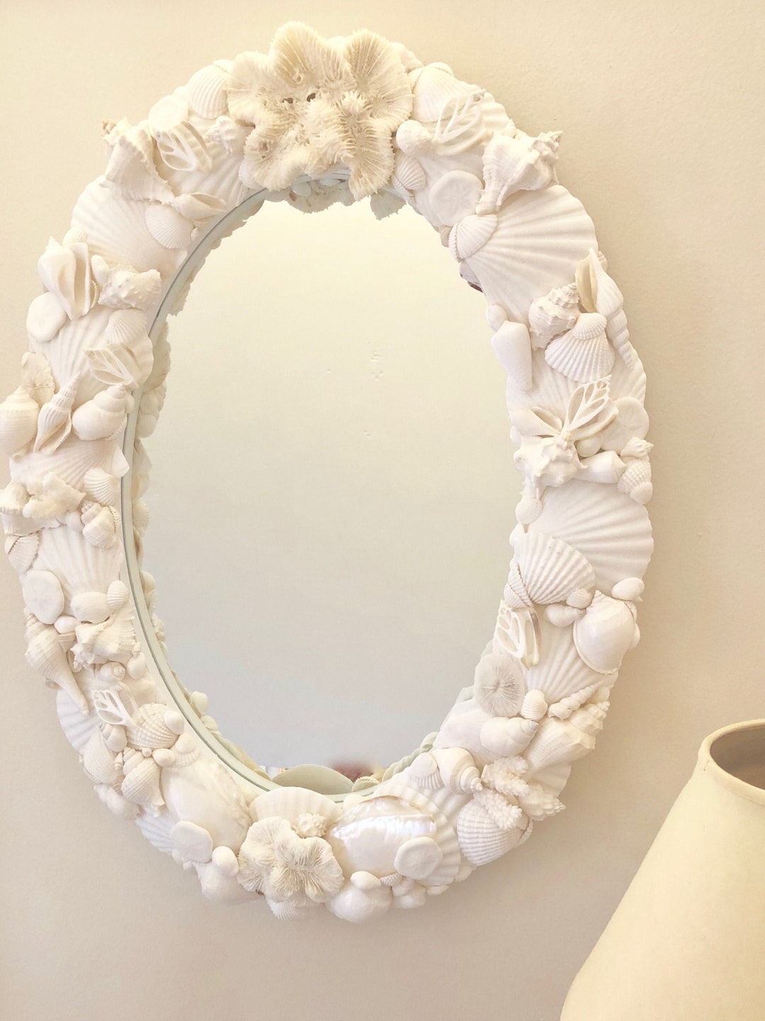 Seashell Mirror - 18" X 24" Shell Mirror - Made to Order - Sea Shell ...
