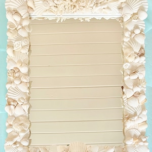 Beach Decor - Large Seashell Mirror - 24" X 30" Made to Order - Etsy