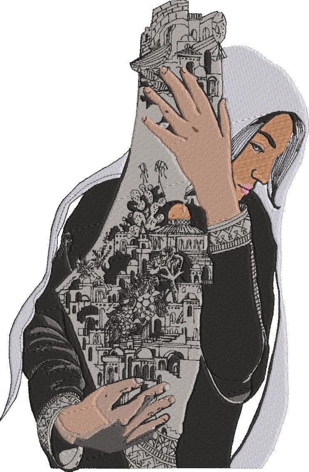 PALESTINE Embroidery Design, Machine Embroidery Designs, Embroidery ...